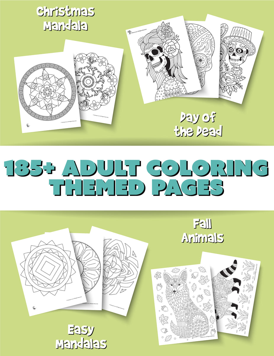 free printable adult themed coloring pages